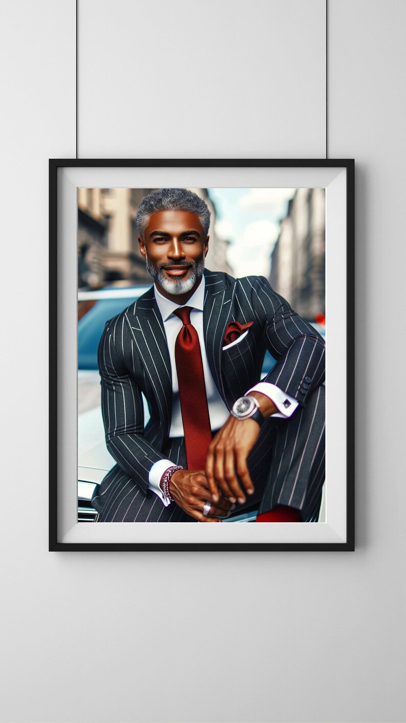 Black Man of Distinction - Etsy UK