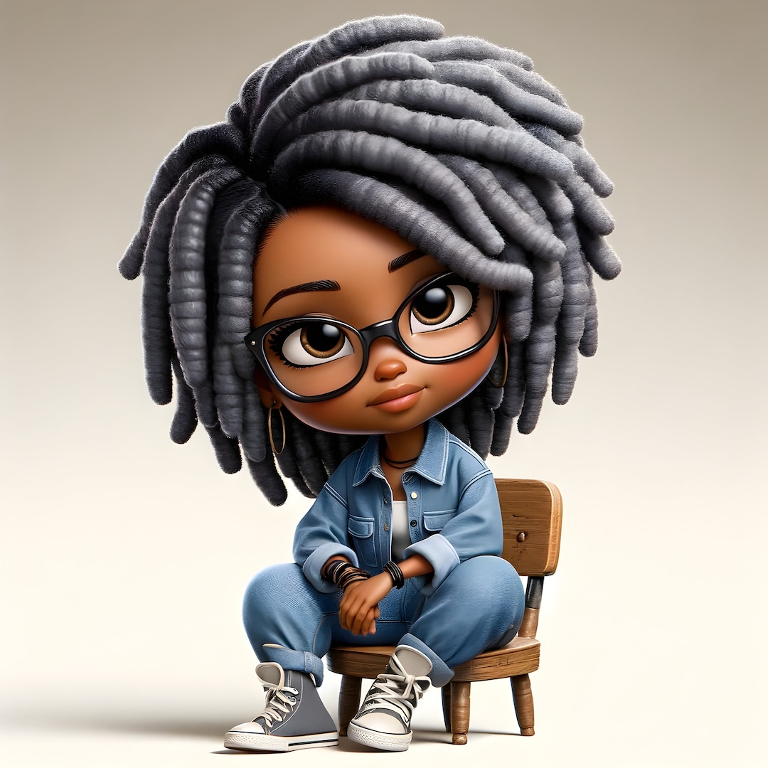 Digital Chibi-like AI Image Printable Wall Art - Etsy