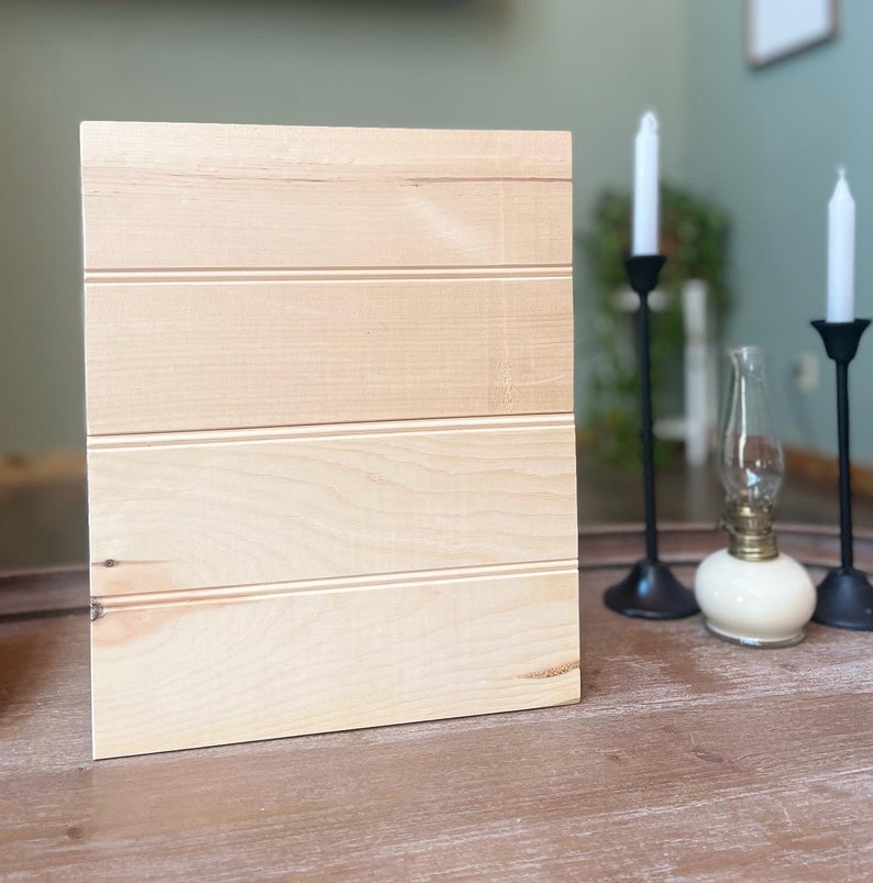 1 Pine Wood Sign Rustic Blank Canvas - Etsy