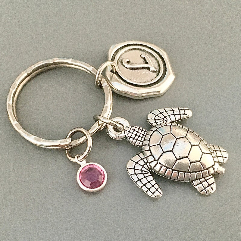 Turtle Keychain - Etsy