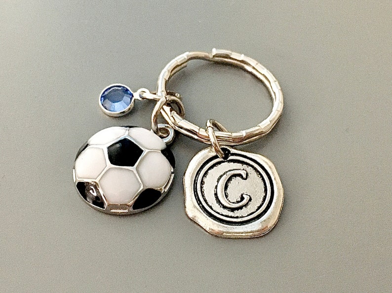 Soccer Gifts Bigger Soccer Ball Keychain Soccer Key Chain Soccer Coach ...
