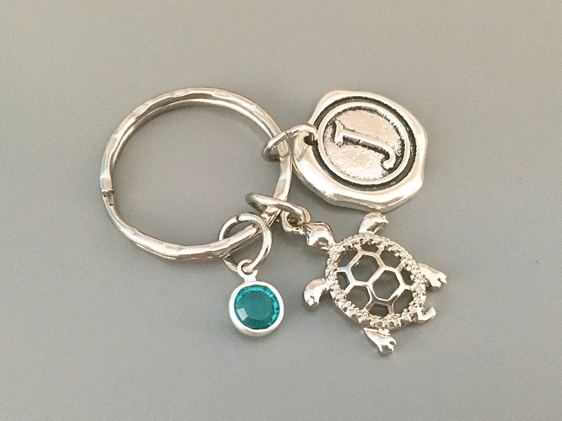 Personalised Sea Turtle Gift Sea Turtle Keychain Sea Turtle - Etsy