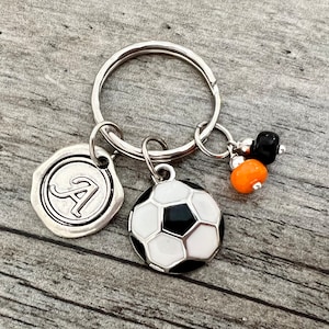 Soccer Team Gifts Big Soccer Ball Keychain Soccer Key Chain Soccer ...