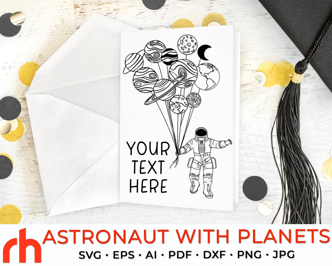 Space Theme SVG Bundle Solar System Cut File Planets on Axis - Etsy