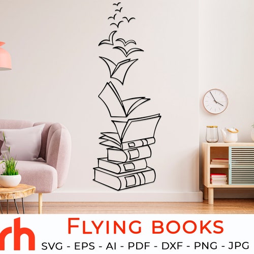 Stack of Books 4 SVG Pile of Books SVG Books SVG Books - Etsy Australia