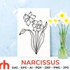 Plumeria SVG, Frangipani Cut File, Hawaiian Flower DXF, Tropical Plant ...