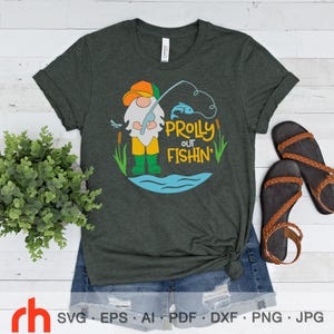 Prolly Out Fishin’ SVG, Layered Door Sign Cut File, Summer Round Hanger ...