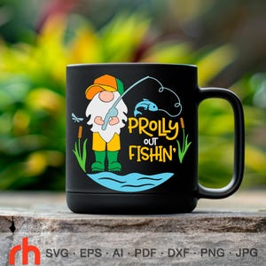 Prolly Out Fishin’ SVG, Layered Door Sign Cut File, Summer Round Hanger ...