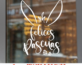 Feliz Pascua Easter Sign SVG File - Etsy