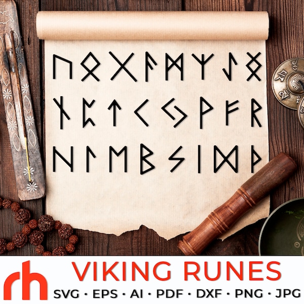 Viking Runes Svg - Etsy