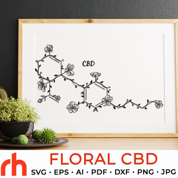 Marijuana Molecule - Etsy