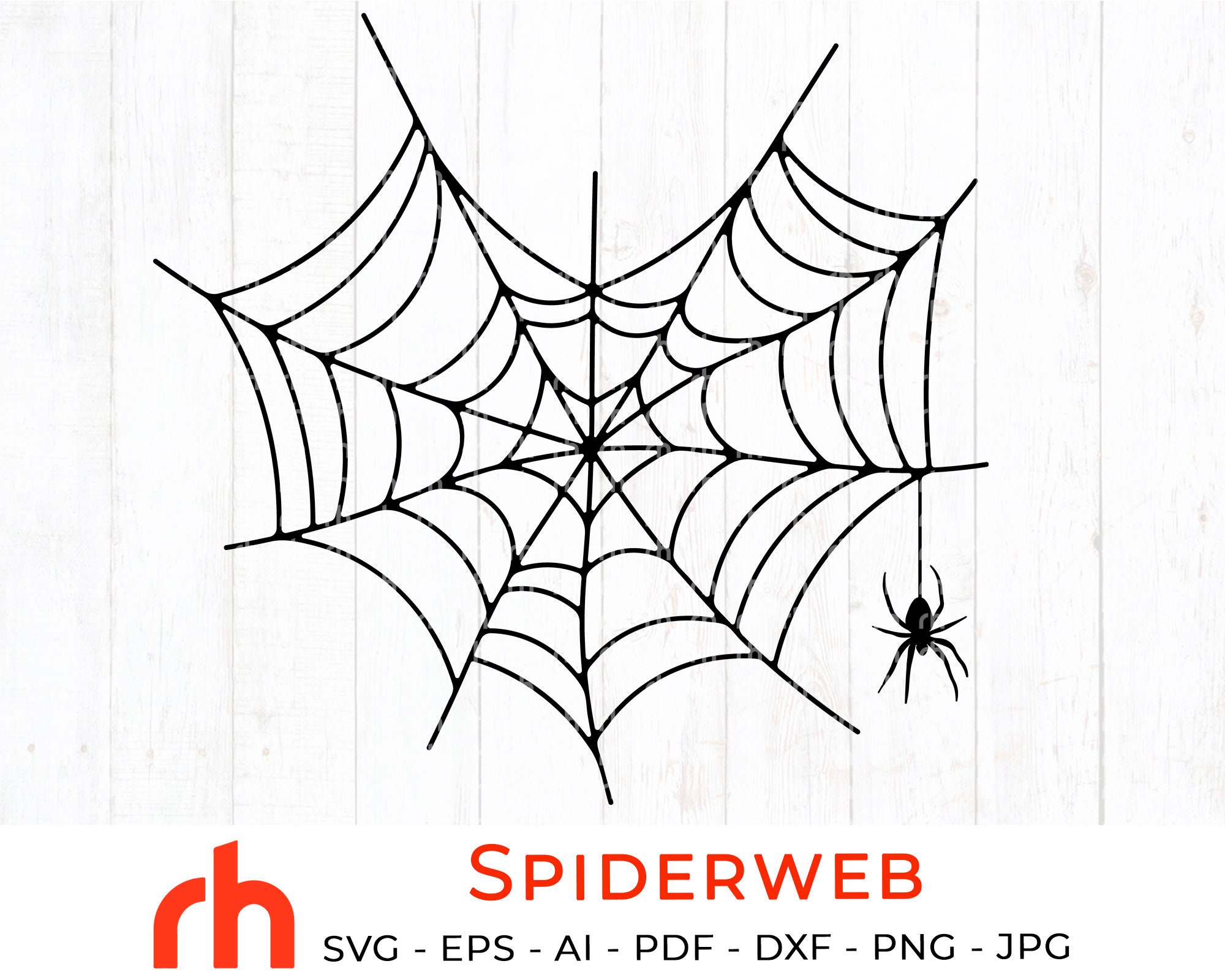 Spider web heart svg Spiderweb heart svg Decoración de | Etsy