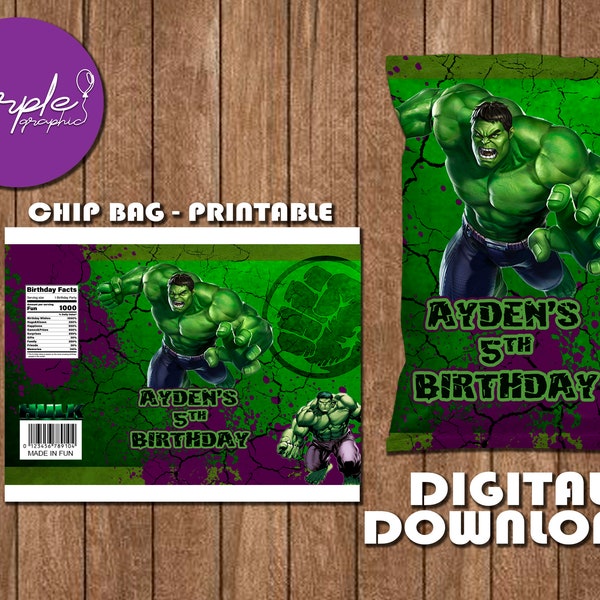 Hulk Party - Etsy