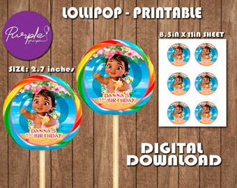 Moana Labels for Airheads DIGITAL DOWNLOAD Moana Birthday Party ...