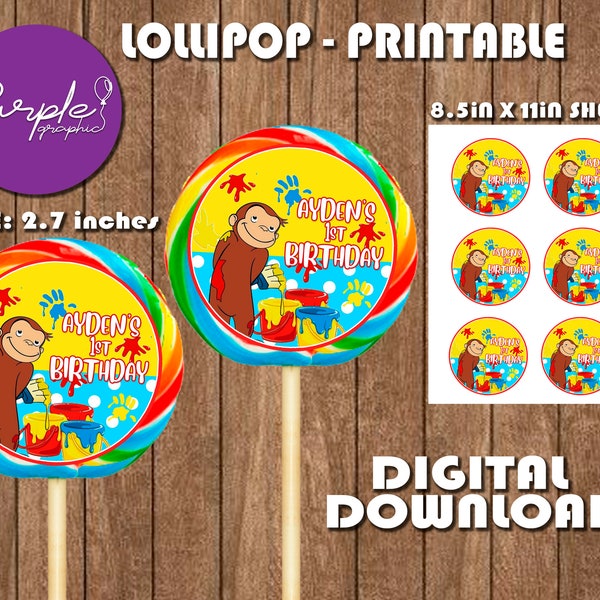 Curious George Party - Etsy