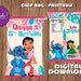 Label for Lilo and Stitch Birthday Party - Chip Bag 1oz - DIGITAL ...