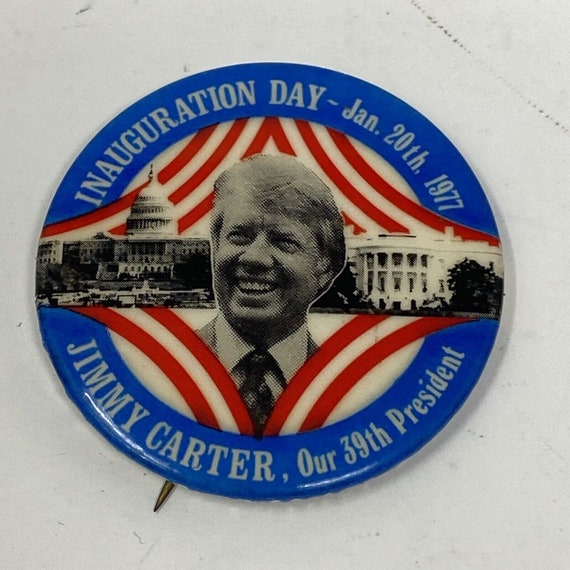 Jimmy Carter Inauguration Day January 20th 1977 Butto… - Gem