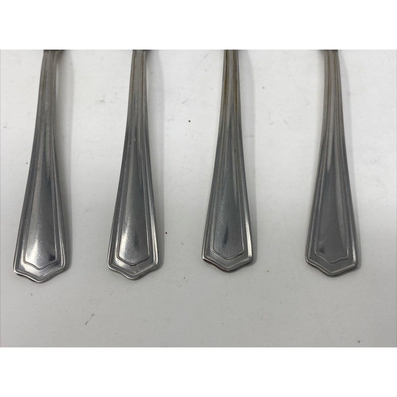 SILCO Stainless USA by International Silver INS57 Set of 4 Teaspoons - Etsy