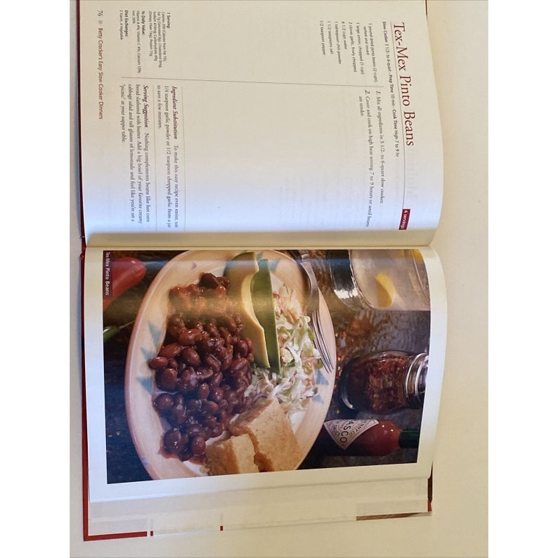 Betty Crocker's Easy Slow Cooker Dinner HB 2001 General Mills Inc. - Etsy