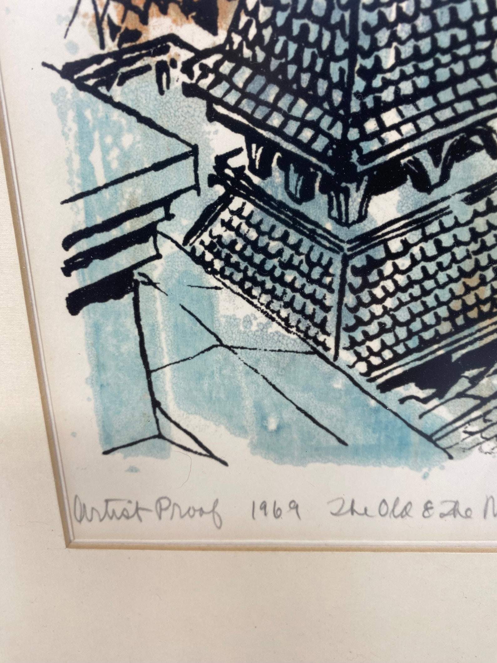 Ralph A Misiak Original Serigraph Print Signed 1969 Artist Proof the ...