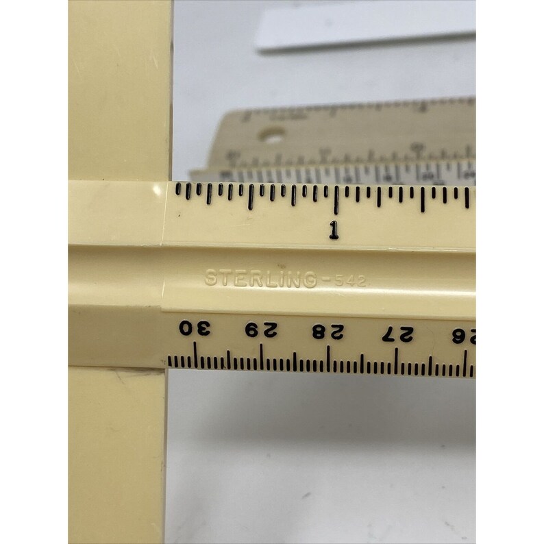 Lot 9 Vintage Architect Engineer Scale Triangular Rulers Staedtler ...