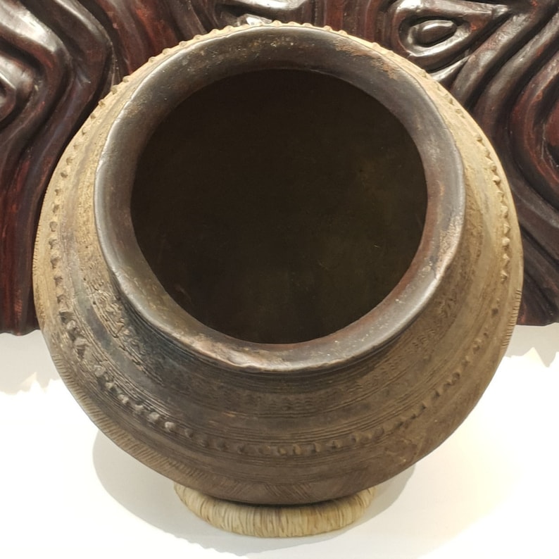 Nupe Terracotta Pot / African Water Vessel - Etsy