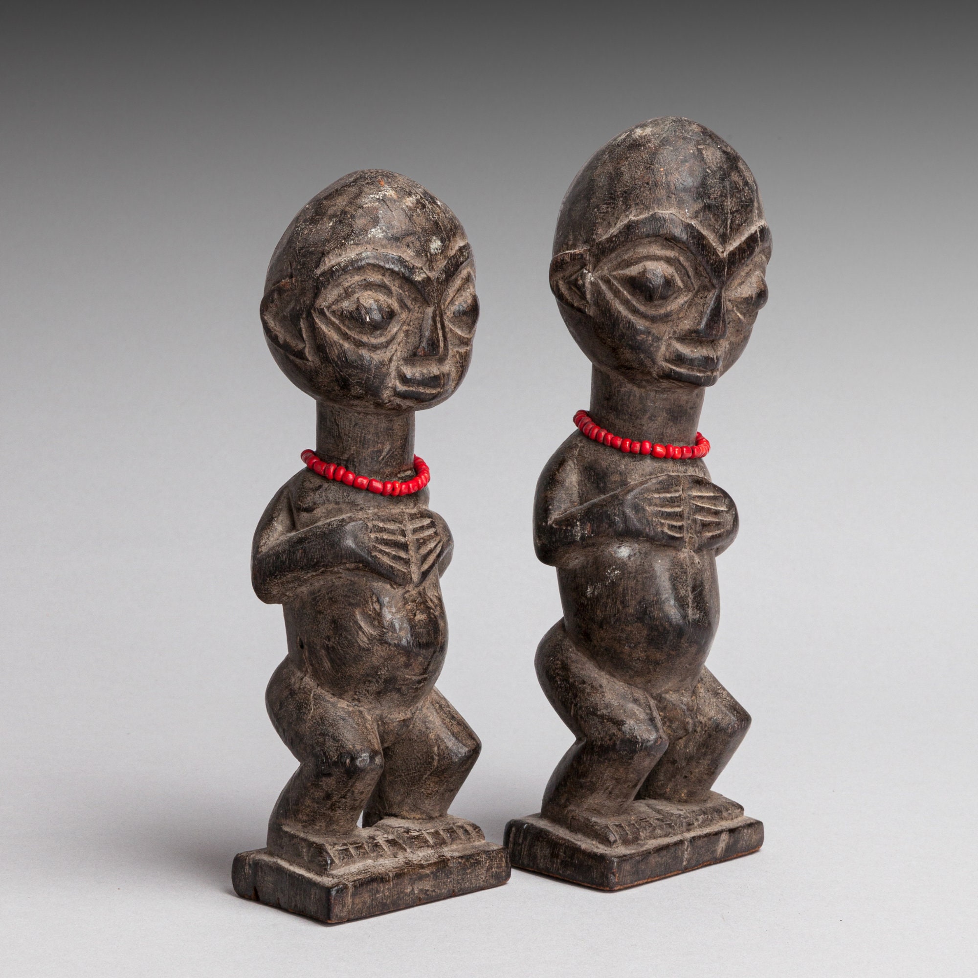 African Pygmy Sculptures, Cameroon. Male and Female Statues - Etsy UK