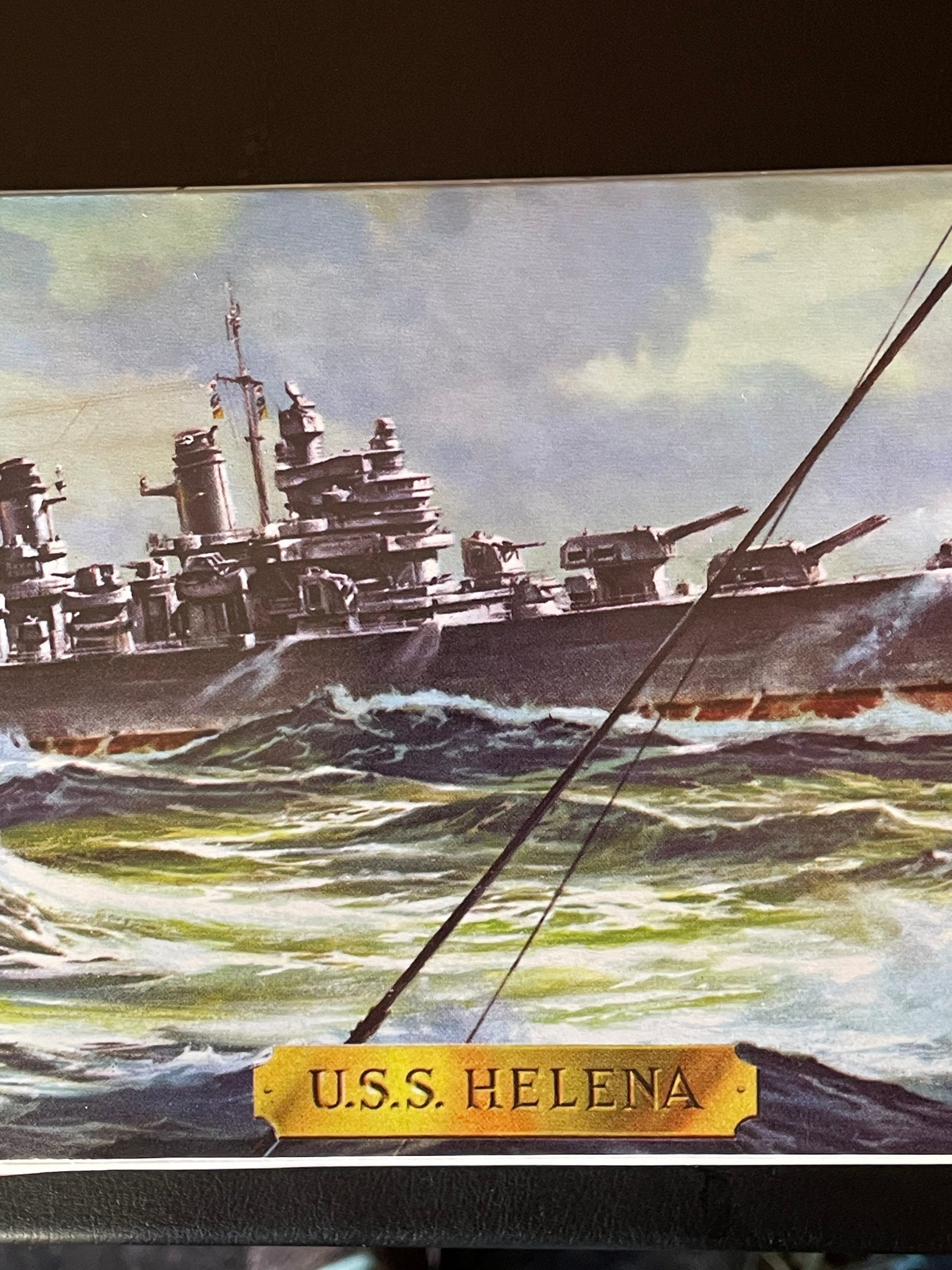 Revell U.S.S. Helena Heavy Cruiser Model Kit 85-0370 - Etsy