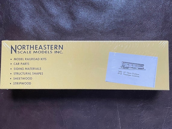 Ready to Assemble HO Northeastern Scale Models Inc. 61' - Etsy