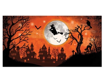 Halloween Scene | Etsy