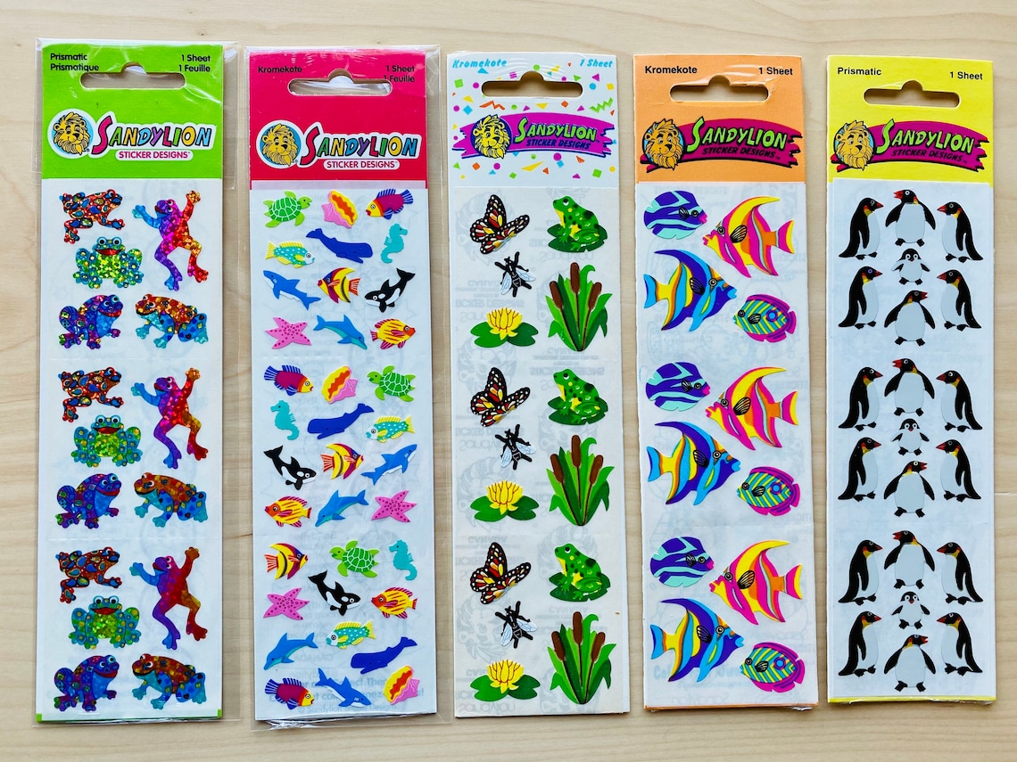 Sandylion Sticker Packs YOU CHOOSE - Etsy