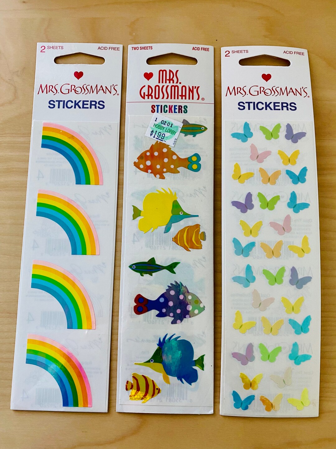Mrs. Grossmans Sticker Packs DU WÄHST DU - Etsy Österreich