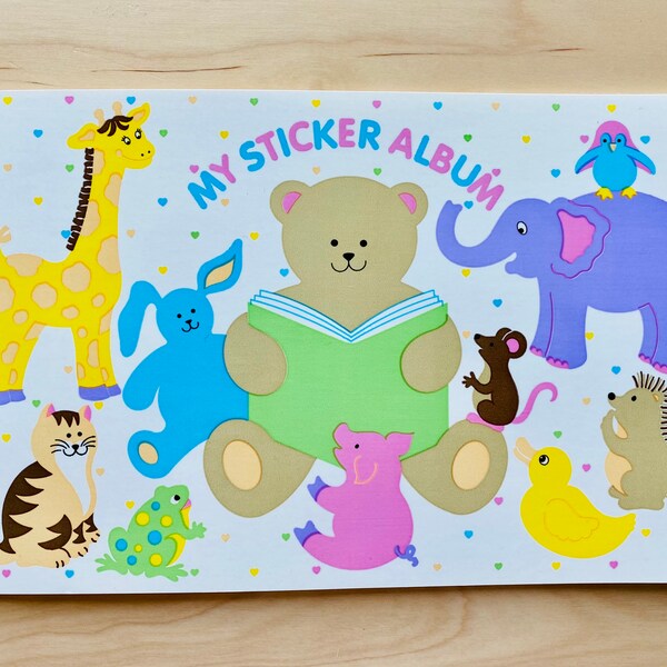 Sticker Album - Etsy