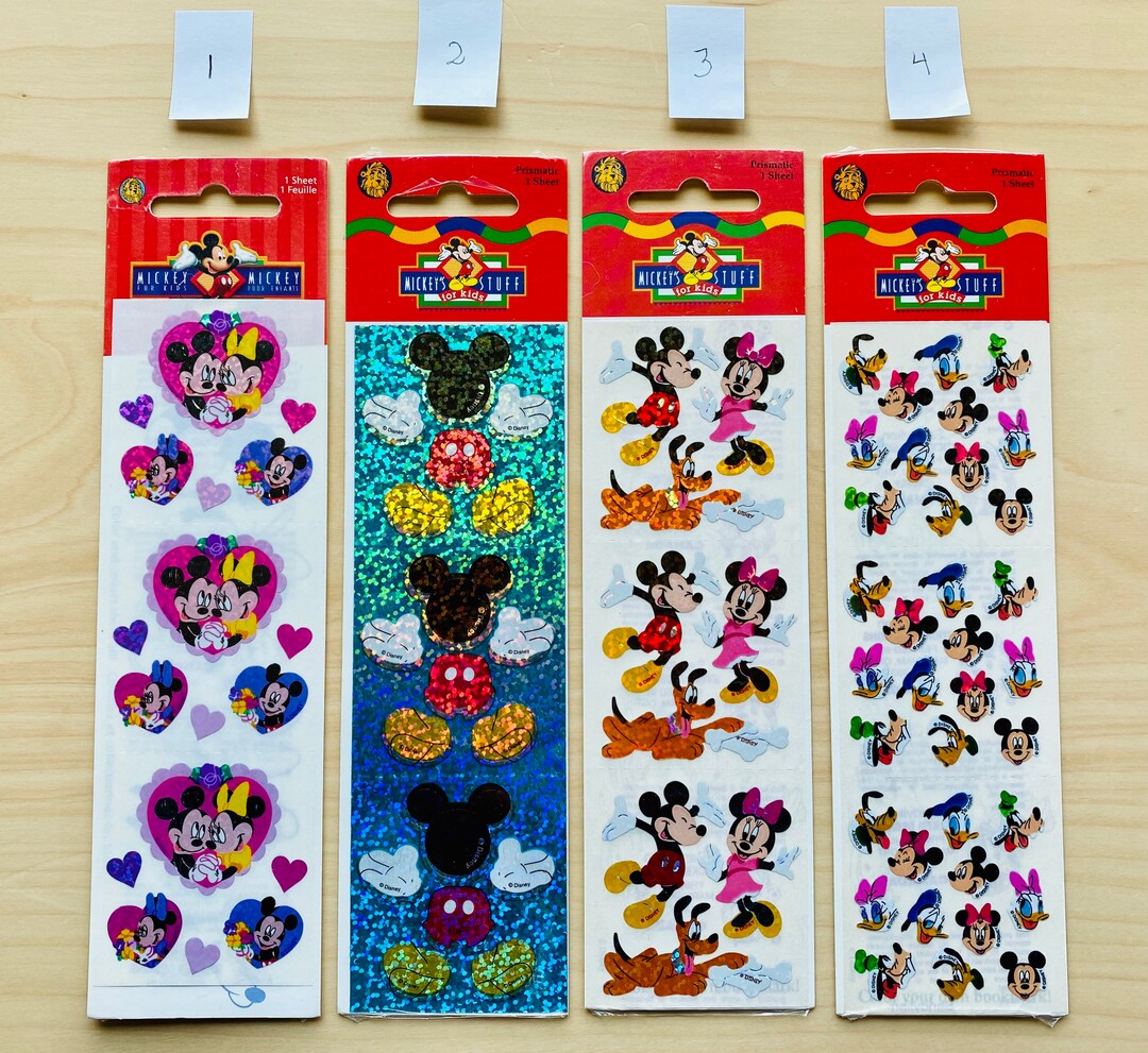 Sandylion Disney Sticker Packs Prismatic YOU CHOOSE - Etsy