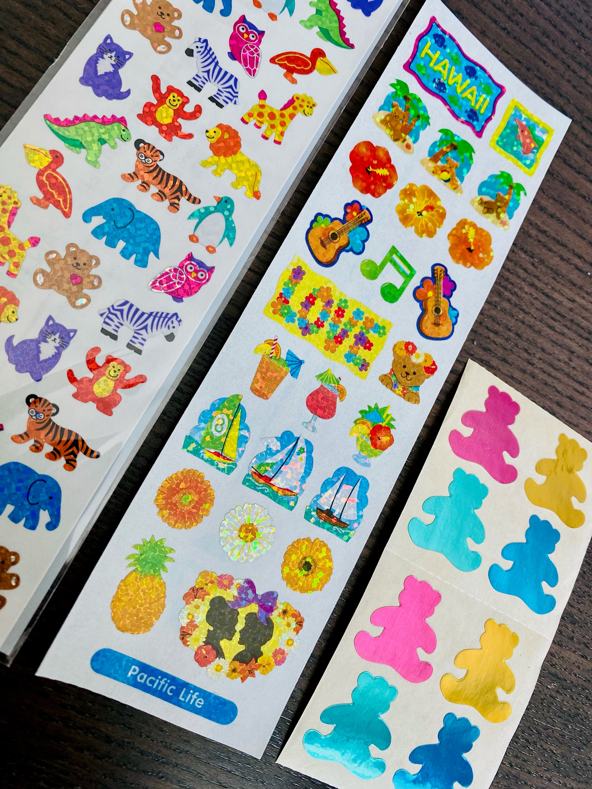 Sandylion Teddy Stickers YOU CHOOSE Rare - Etsy