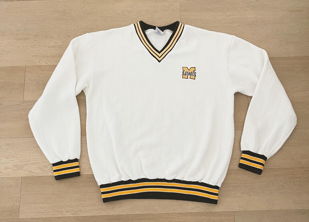 Vintage Pioneer Sports Preppy Mitchell Kernels Sweater Size XL - Etsy
