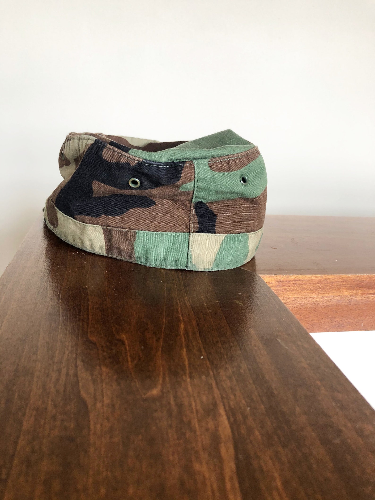 Vintage CAMO Military Field Hat Size 7 1/2 - Etsy