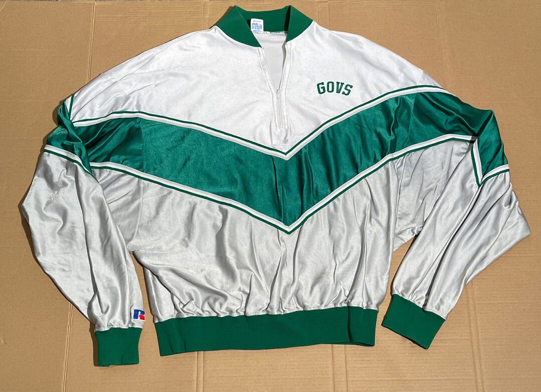 Vintage Russell Athletic Pierre High School Govs Quarter Zip Track ...