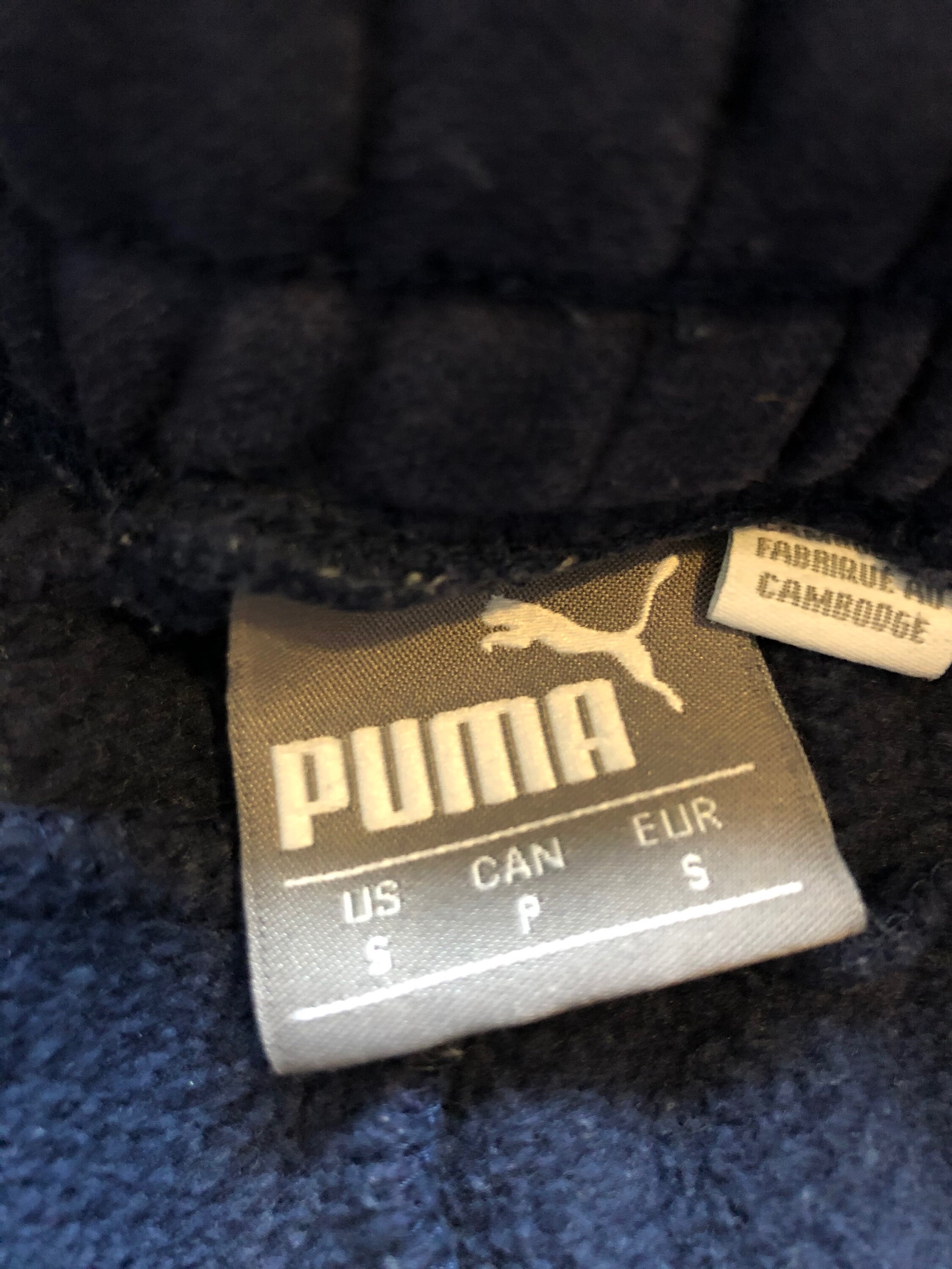 Vintage PUMA Navy Blue Puma Border Joggers Size Small - Etsy