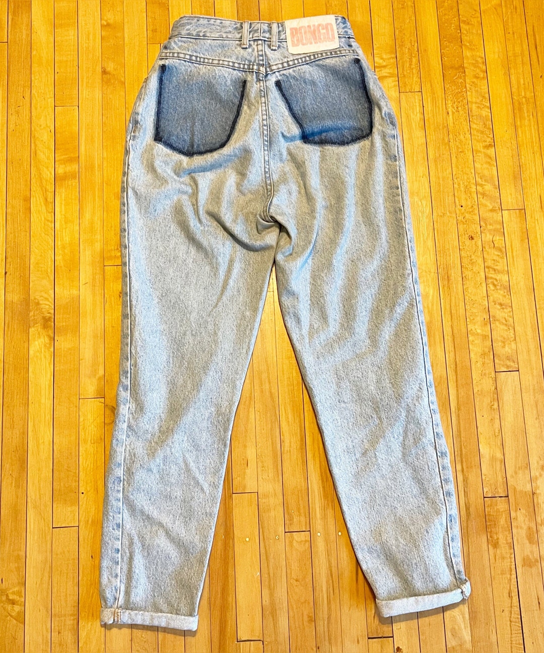 Vintage Bongo Style 2-02 Light Blue Jeans Size 9 - Etsy