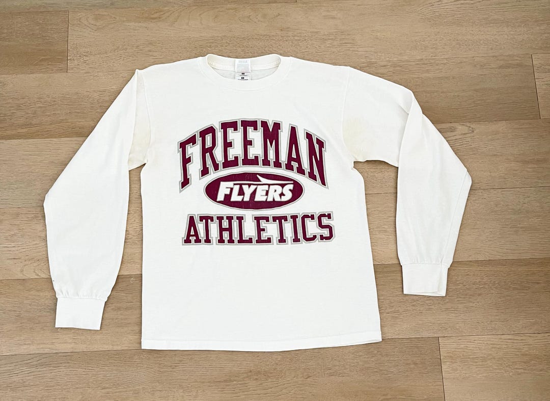 Vintage FTL Freeman Flyers Athletics Long Sleeve Shirt Size Medium - Etsy