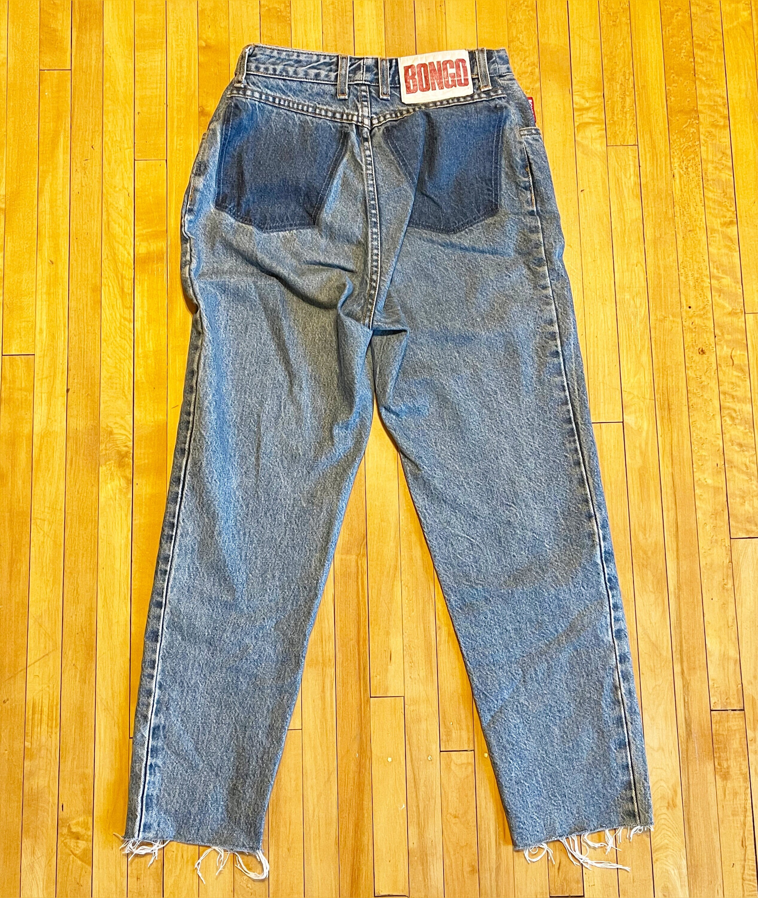 Vintage/upcycle Bongo Style 1-02 Jeans Size 9 - Etsy