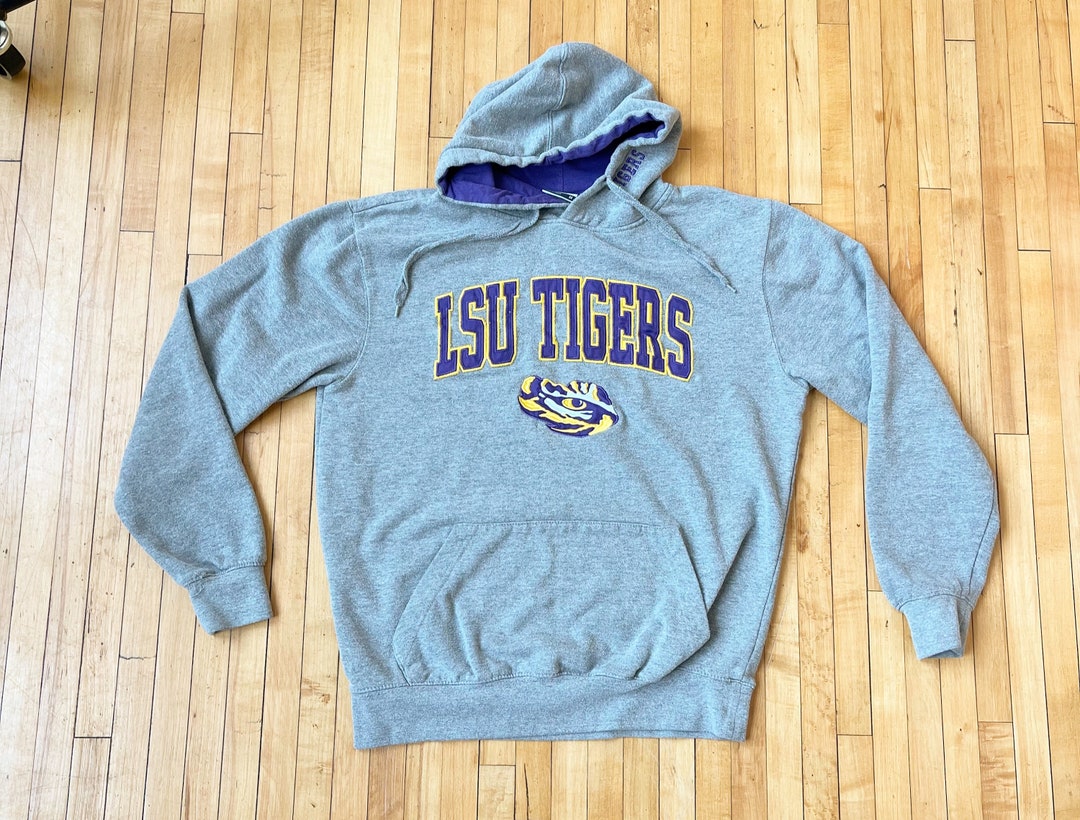 Vintage Stadium LSU Tigers Hoodie Sweater Size Medium - Etsy