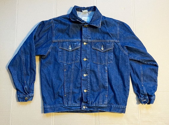 Vintage Combinations Made in Brazil Jean Denim Jacket… - Gem