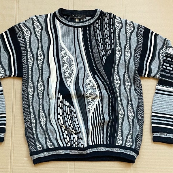 Coogi Sweater - Etsy