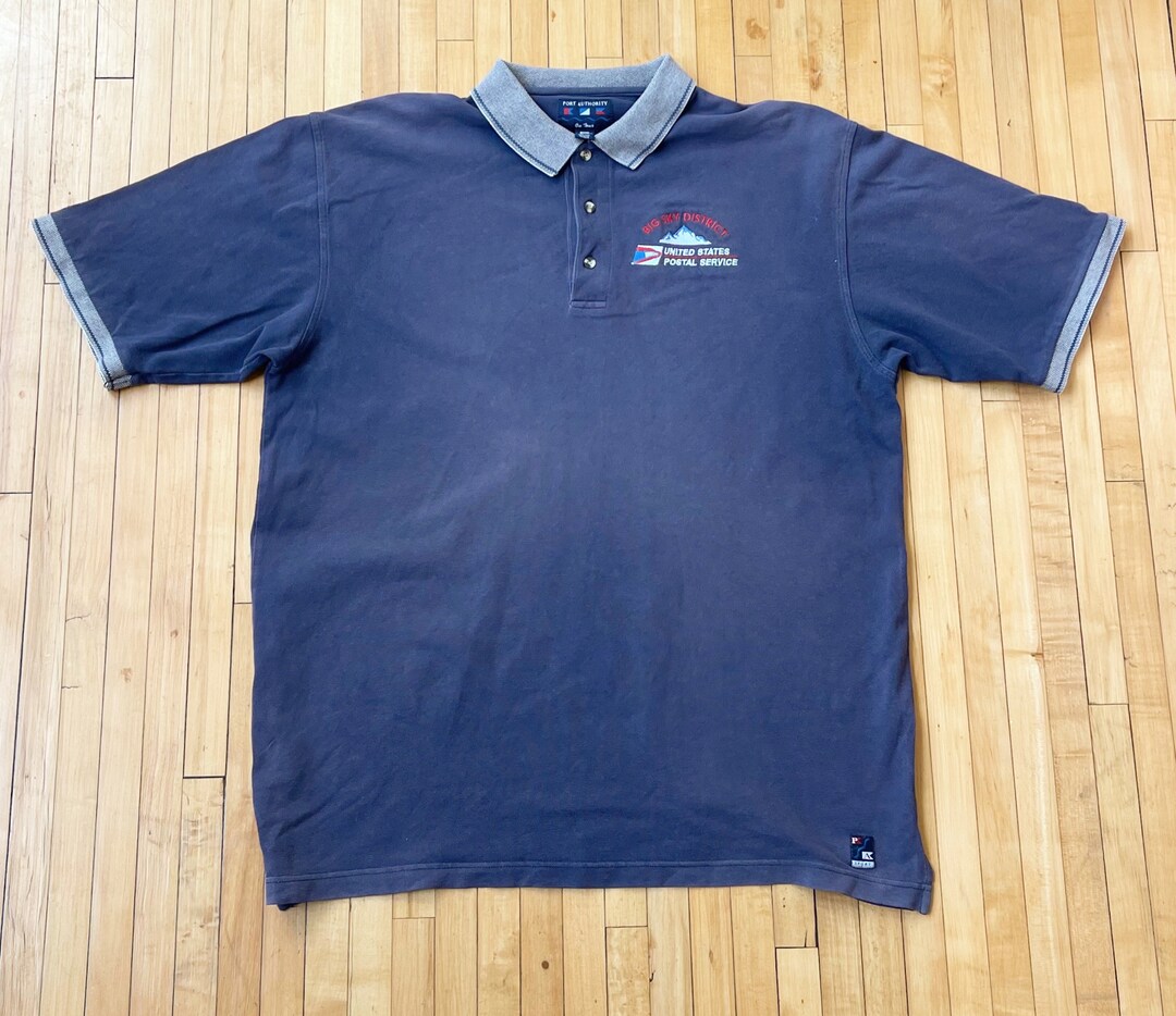 Vintage Faded Port Authority Big Sky District USPS United States Postal ...