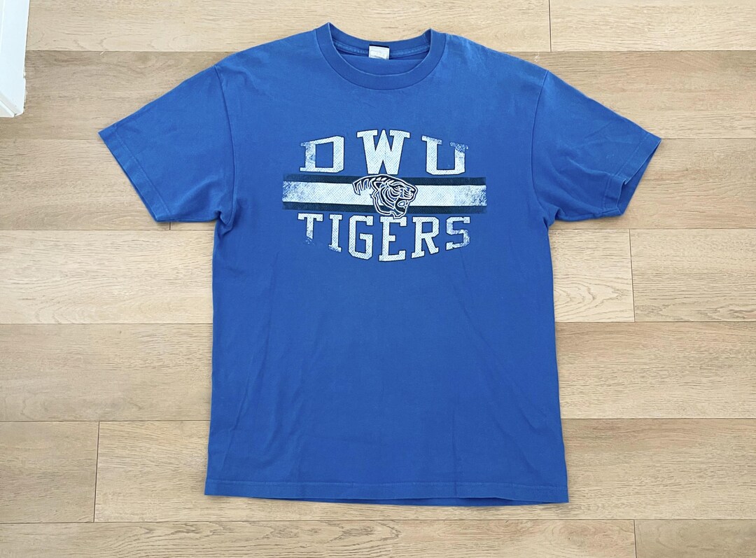 Vintage DWU Tigers Graphic Shirt Size Large - Etsy