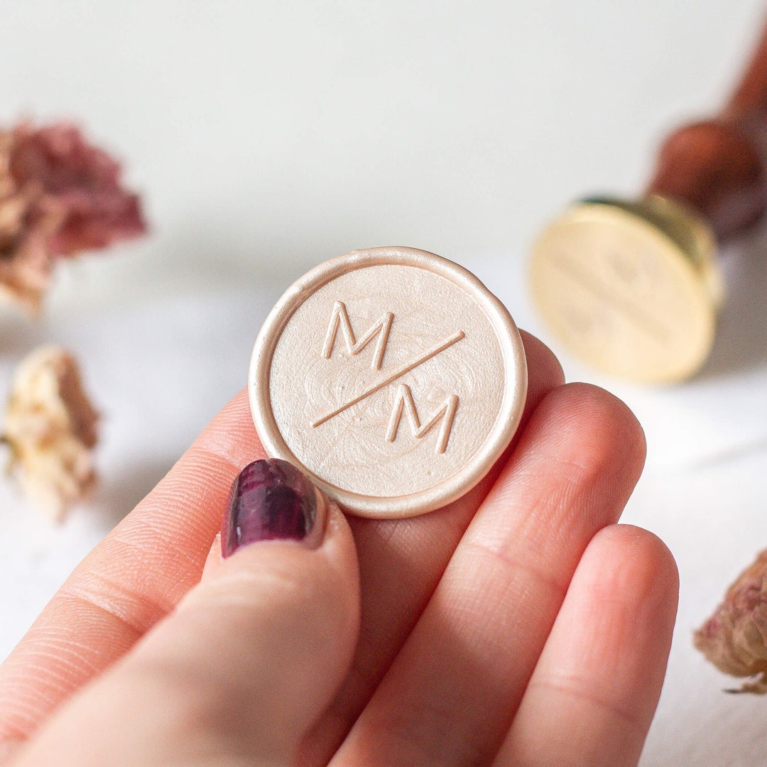 Seal Stamp for Your Wedding, Seal for Invitations, Wedding Stationery ...