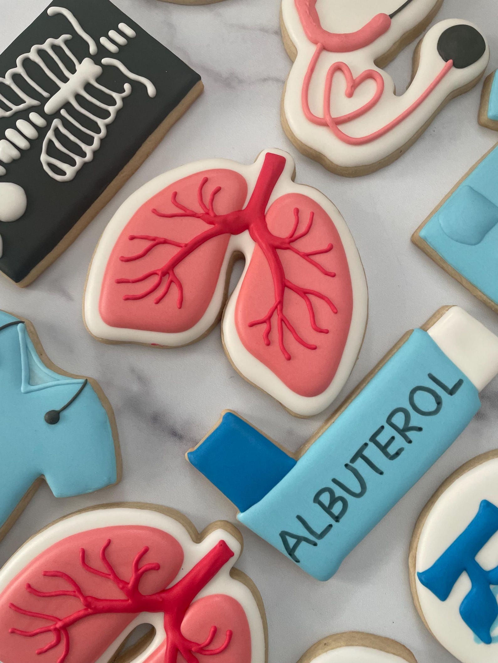 Lungs Cookie Cutter STL File: Medical Cookie Design (digital Download ...