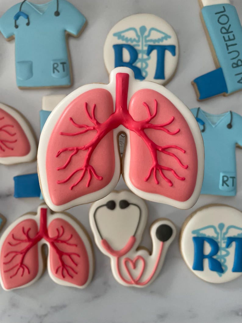 Lungs Cookie Cutter STL File: Medical Cookie Design (digital Download ...